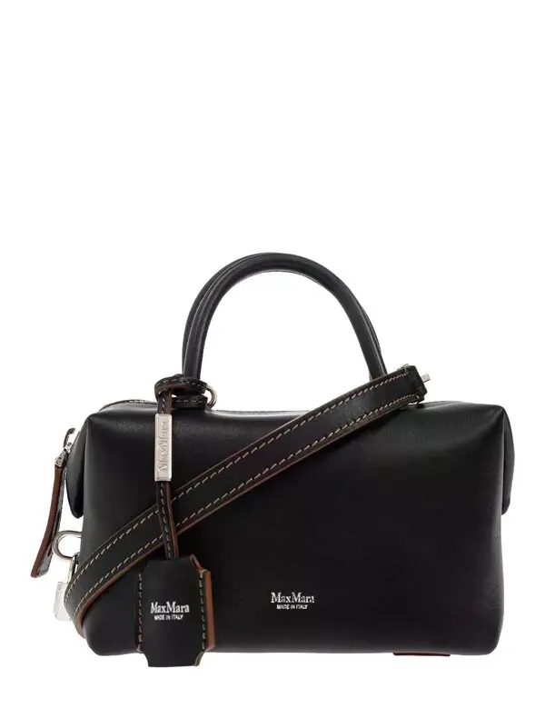Max Mara Top-handle Zip-fastening Tote Bag - Black