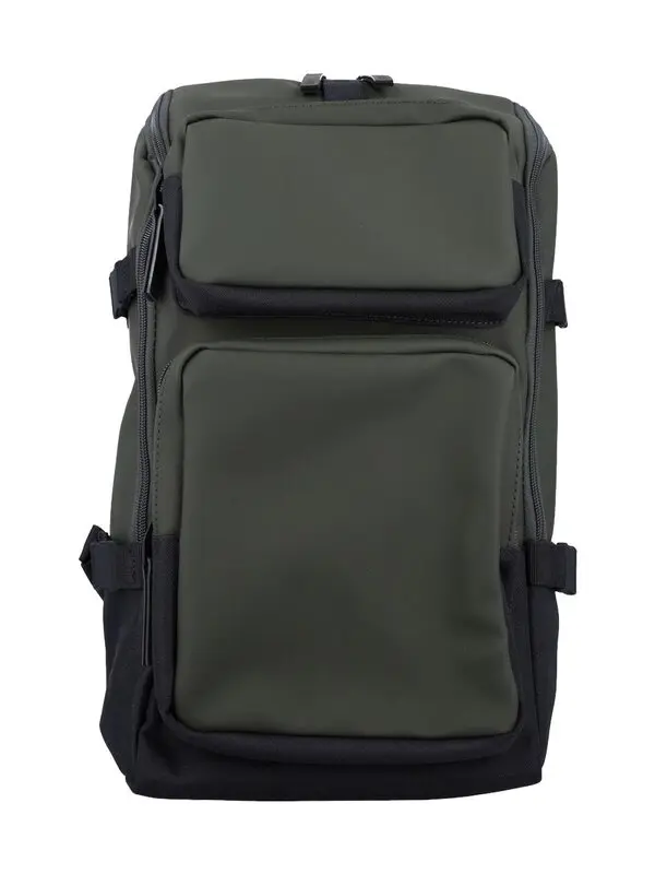 Rains Trail Cargo Waterproof Backpack - Green