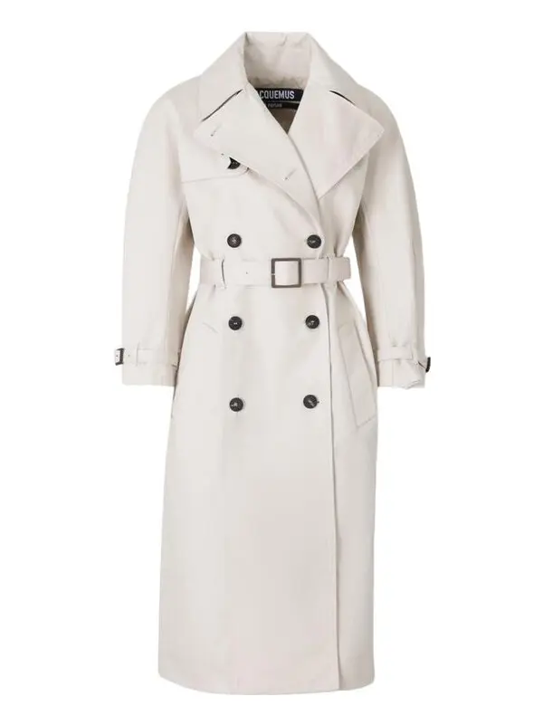 Jacquemus Gabardine Le Trench Citta - Beige