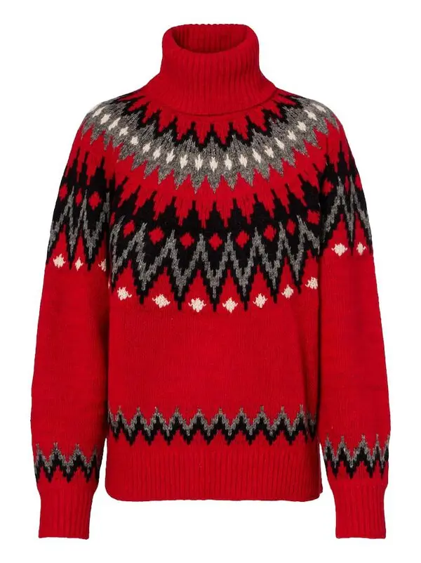 Polo Ralph Lauren Wool Turtleneck Sweater - Red
