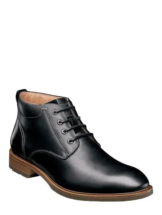 Florsheim Lodge Plain Toe Boots - Black