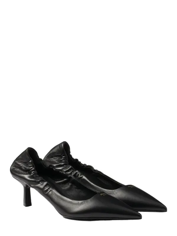 Prada Leather Pumps - Black