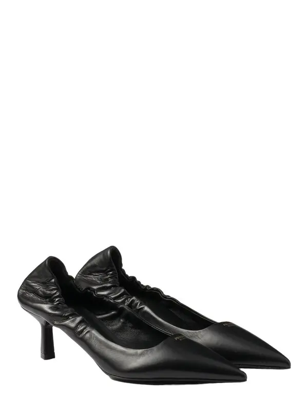 Prada Leather Pumps - Black