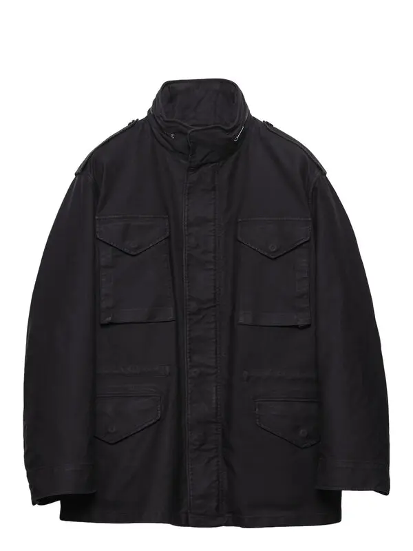Prada Cotton Down Jacket - Black