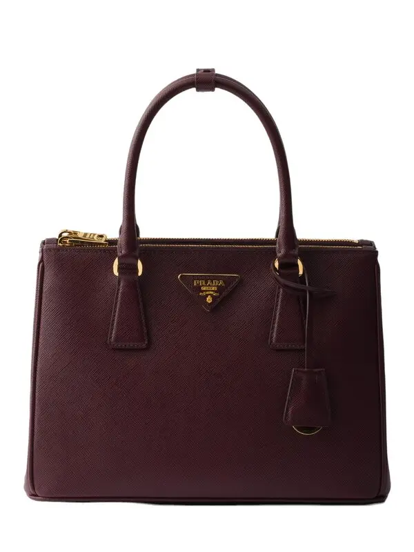 Prada Galleria Medium Saffiano Leather Bag - Red