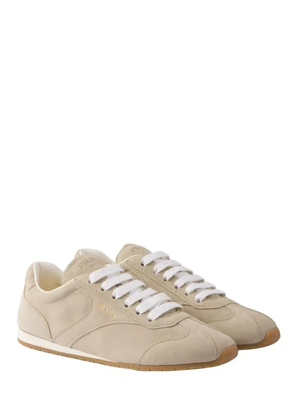 Prada Suede Sneakers - Grey