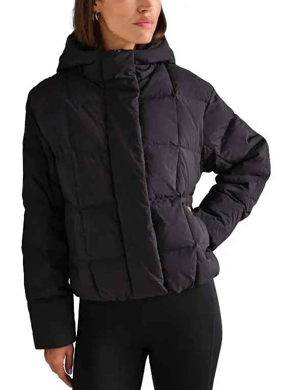 RHONE Puffer Down Jacket - Pure Black