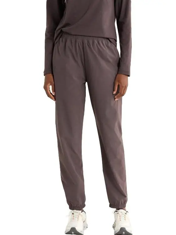On Focus Stretch Joggers - Pebble