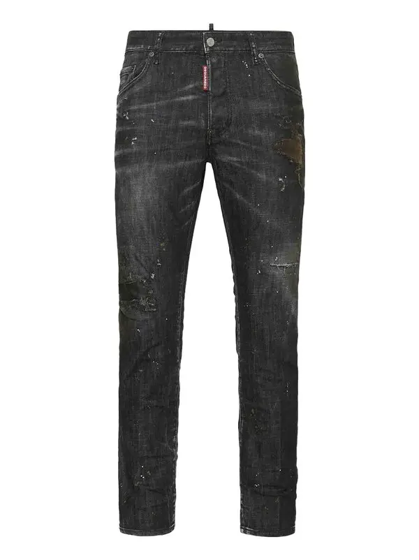 Dsquared2 Straight Skater Jeans - Black