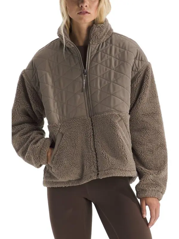 The North Face Cabin Fleece Jacket - Mocha Brown