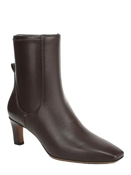 Franco Sarto Tarrin Bootie Wide Width - Chocolate Brown