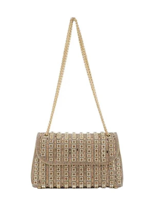 LAUREN LORRAINE Celine Clutch - Gold