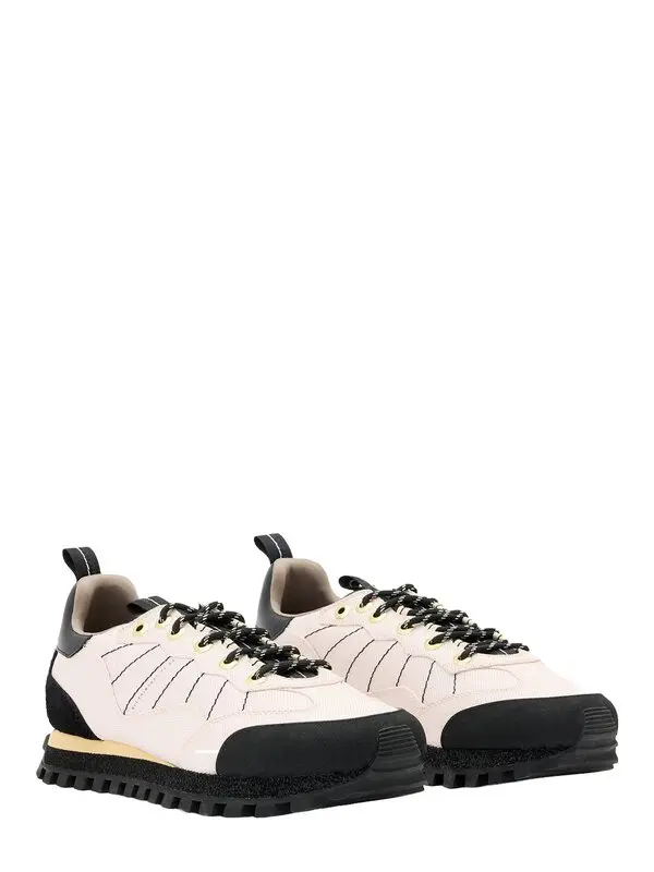 ALLSAINTS Nevis Cleated Sneakers - Blush White/black