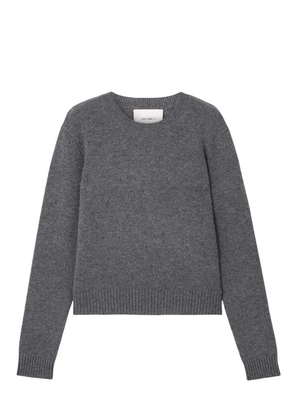 LISA YANG Mable Cashmere Sweater - Gray