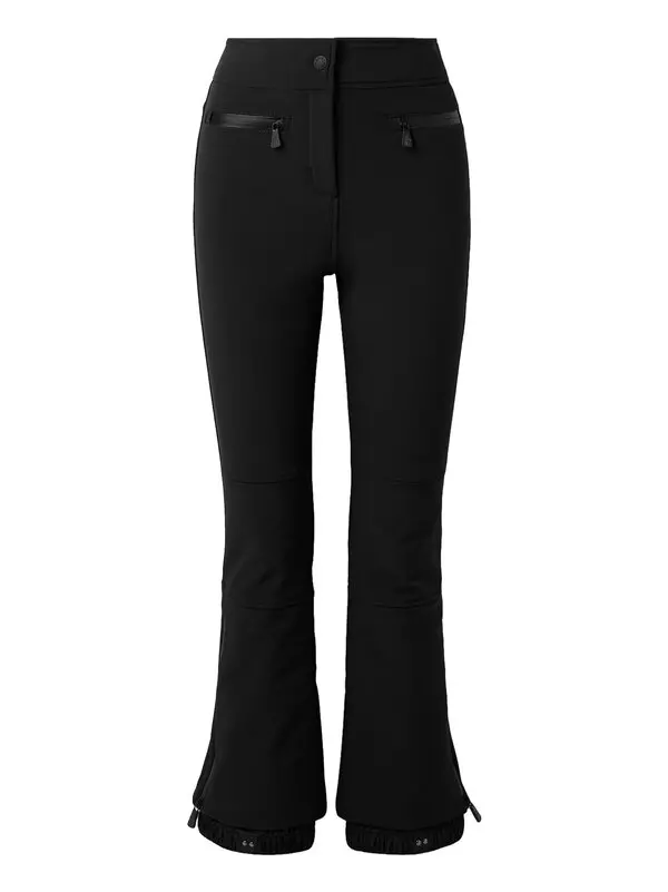 Moncler Paneled Bootcut Ski Pants - Black