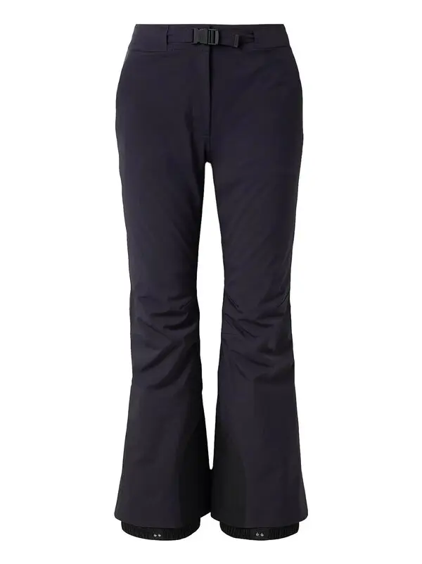 Moncler Belted Bootcut Ski Pants - Blue