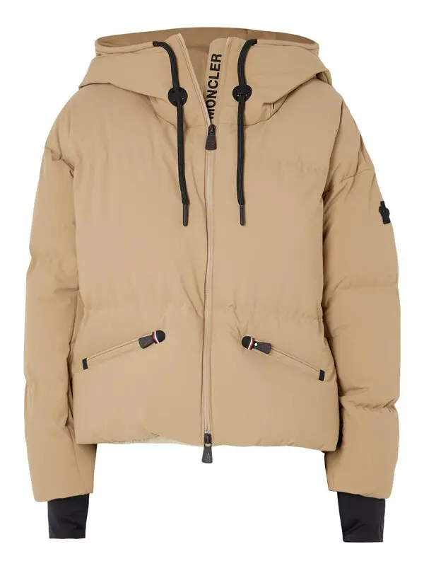 Moncler Allesaz Quilted Down Jacket - Neutrals