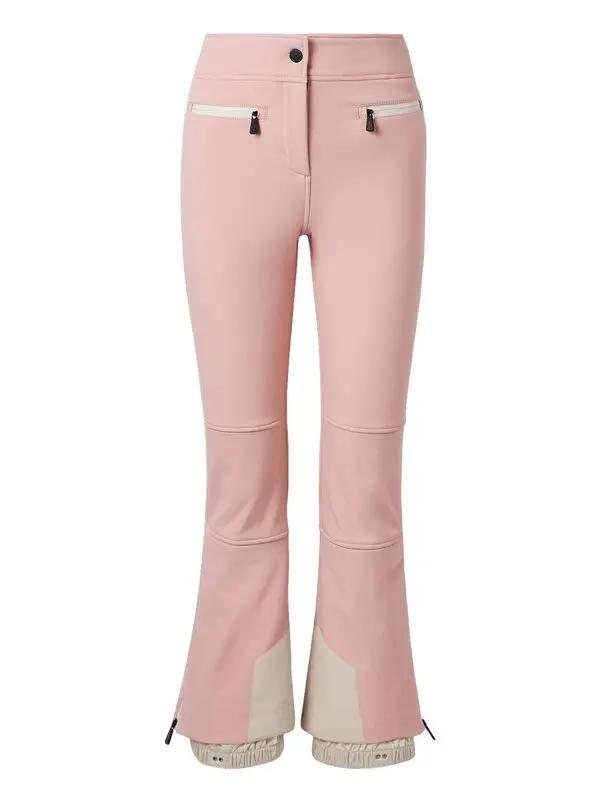 Moncler Paneled Bootcut Ski Pants - Pink