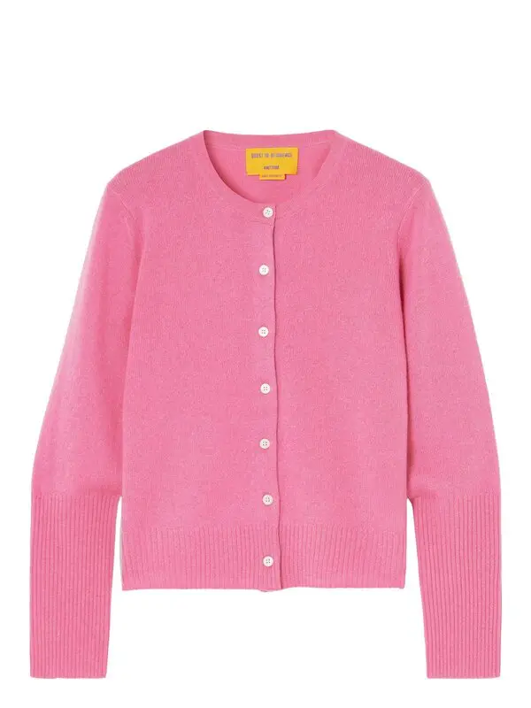 Guest In Residence Jane Cashmere Cardigan - Pink