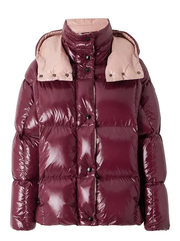 Moncler Parana Quilted Down Jacket - Purple