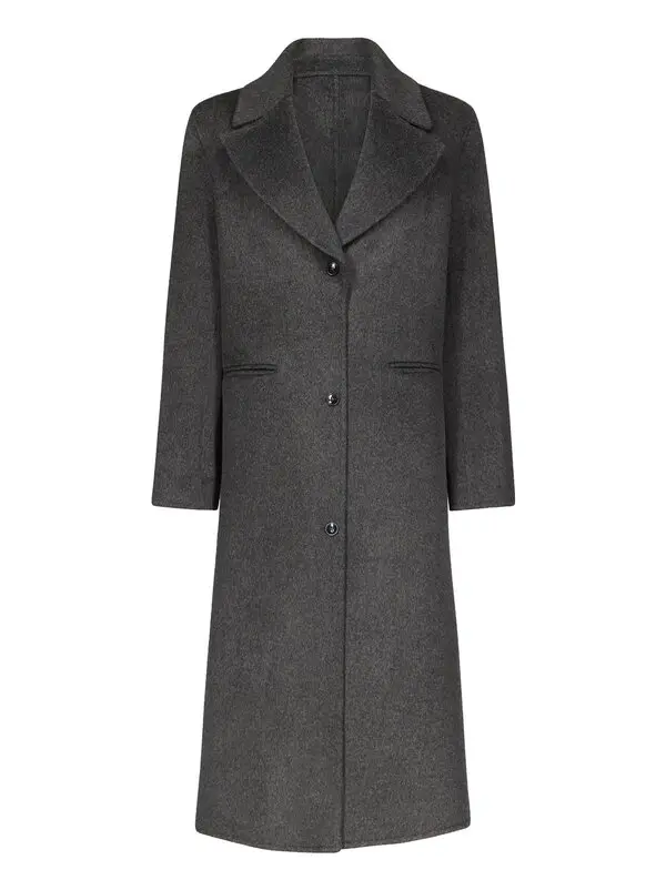 Loulou De Saison Vitto Long Coat - Grey