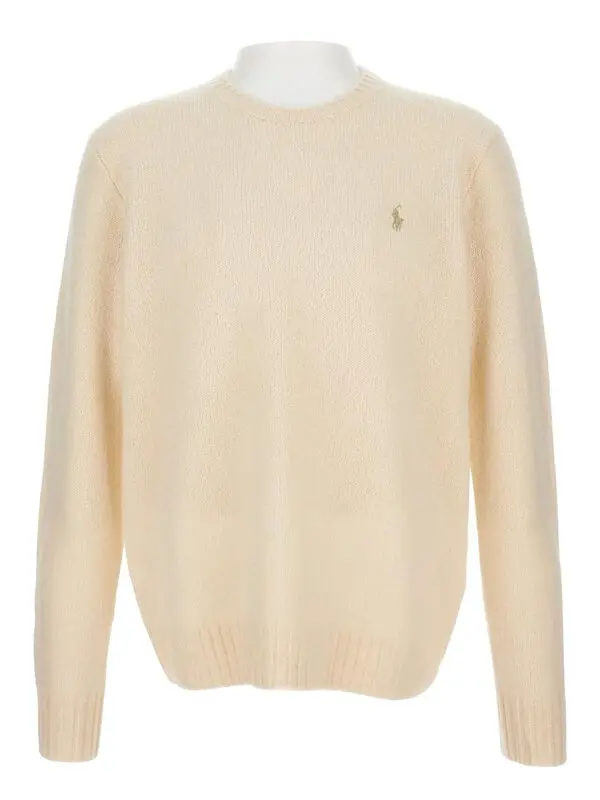 Ralph Lauren Long Sleeve Pullover - White