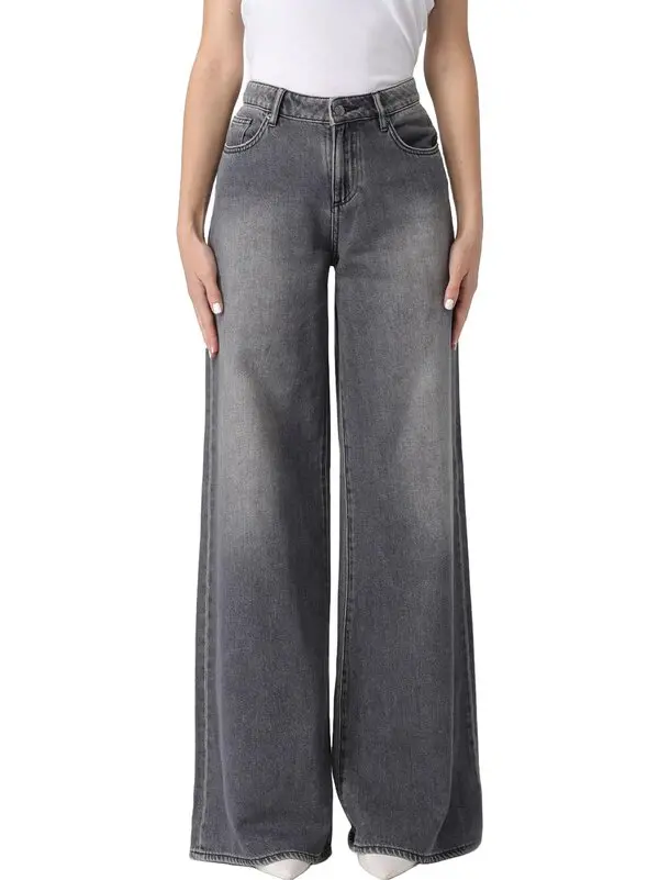 Armani Exchange Wide Leg Jeans - Grey
