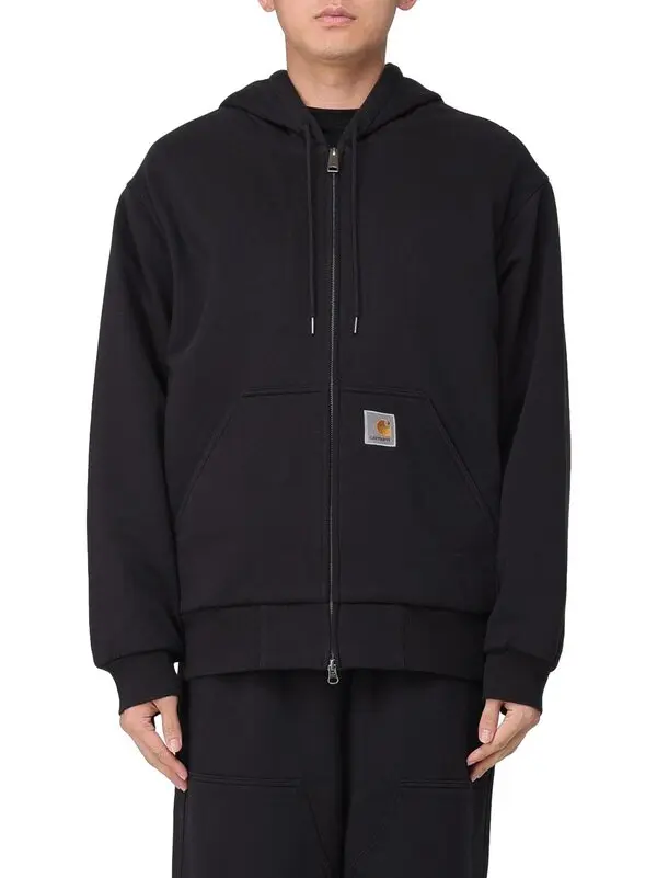 Carhartt Work In Progress Full Zip Hoodie - Black