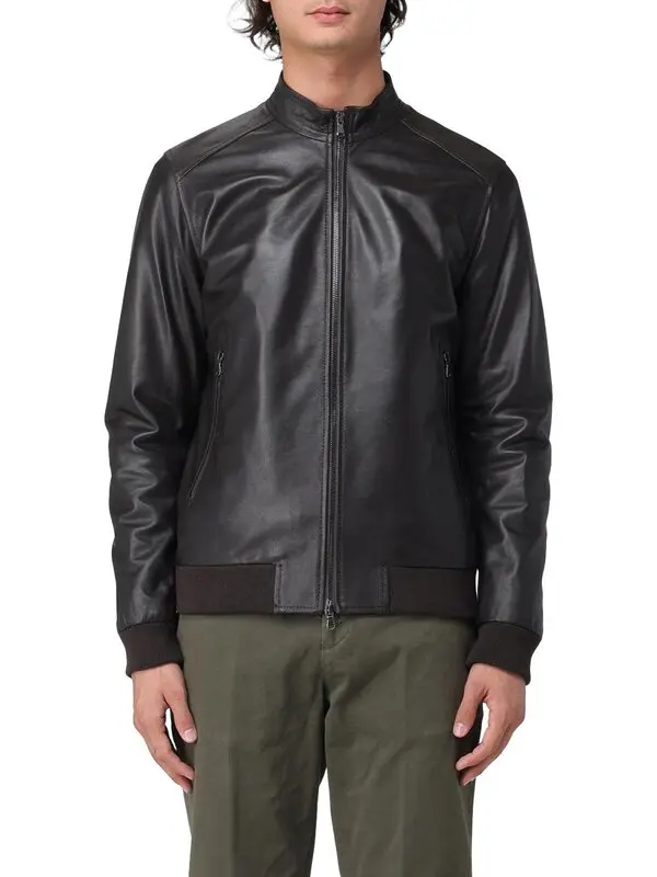 XC Leather Jacket - Dark
