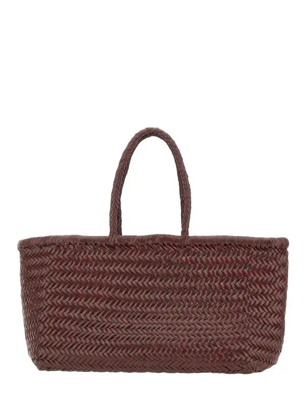 Dragon Diffusion Woven Handbag - Red
