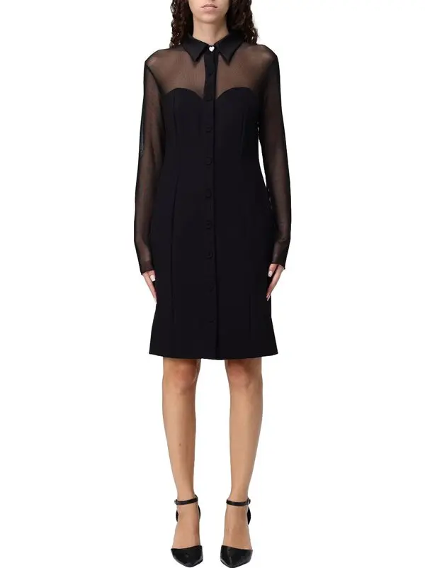HANITA Sheer Dress - Black