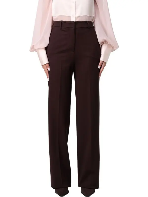 HANITA Straight Leg Trousers - Dark