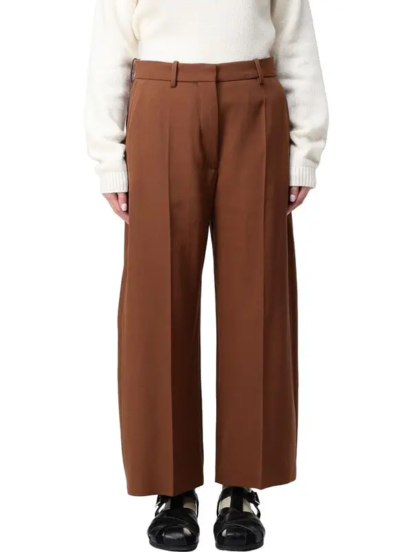 Marni Wide Leg Trousers - Brown