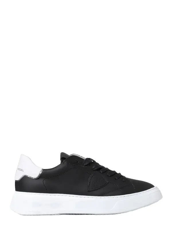 Philippe Model Low Top Sneakers - Black