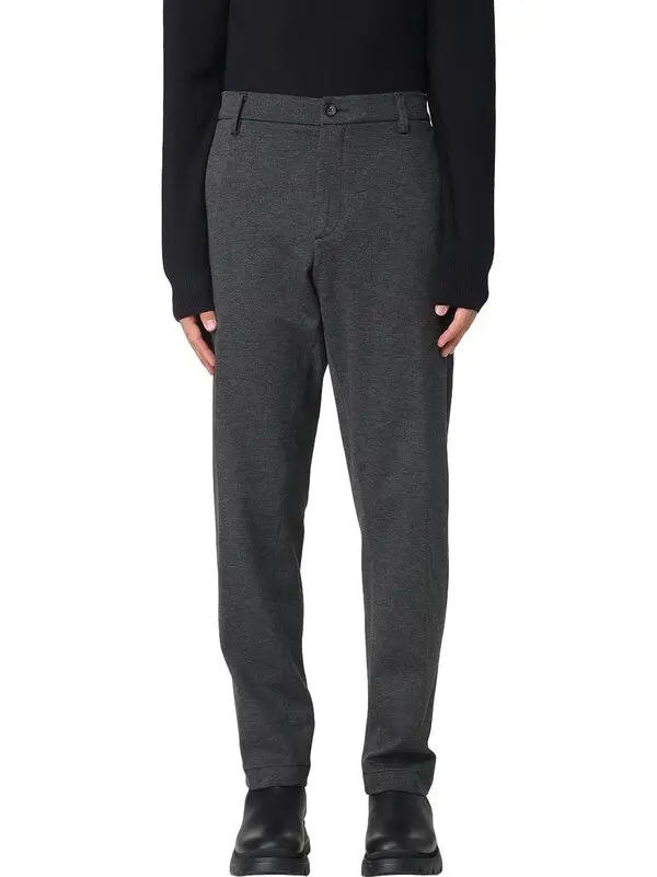 SIVIGLIA Flat Front Trousers - Grey