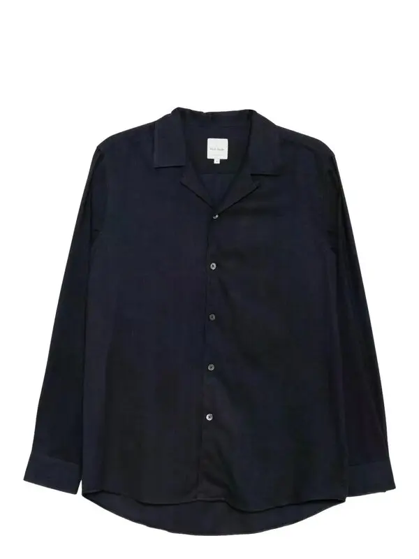 Paul Smith Camp-collar Shirt - Blue