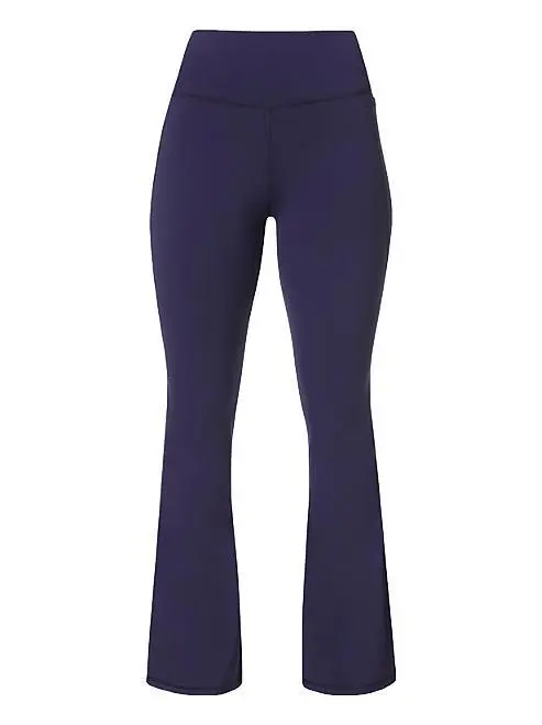 Sweaty Betty Ultimate Studio Flare Yoga Trousers 32-inch - Midnight Navy Blue