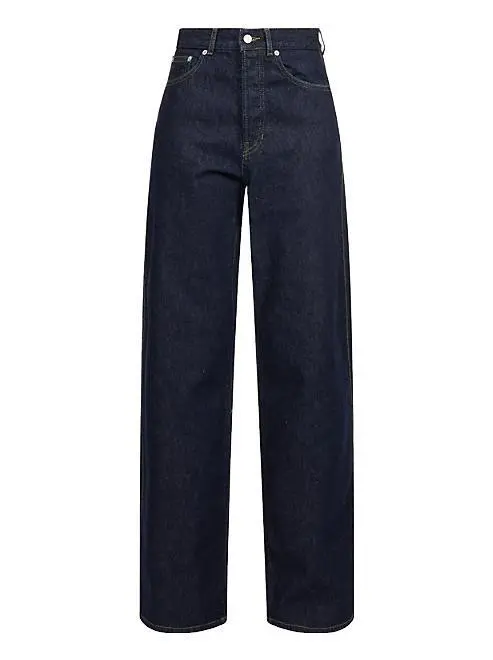 Dries Van Noten Peyton Straight-leg Denim Jeans - Indigo