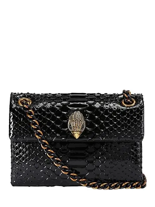 Kurt Geiger Kensington Mini Leather Cross-body Bag - Black