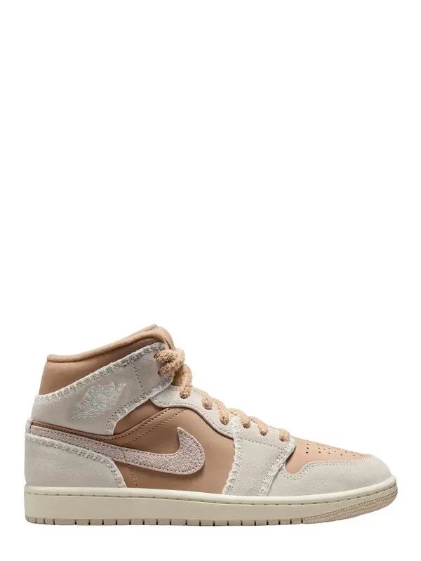 JORDAN 1 Mid Sneakers - Cream