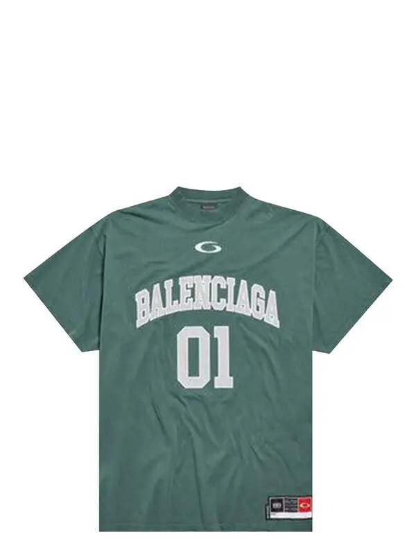 Balenciaga Oversized T-shirt - Green