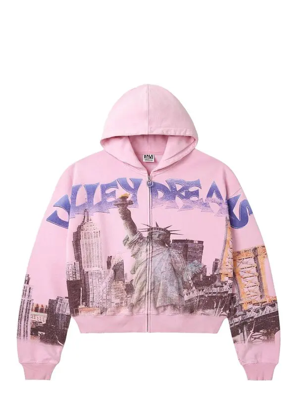 VALE FOREVER Nyc Zip Up - Pink