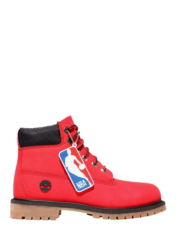 Timberland Nba X 6 Inch Premium Boots Youth 'chicago Bulls - Red