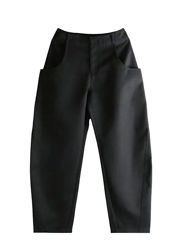 ADER ERROR Side Pockets Fitting Design Trousers - Black