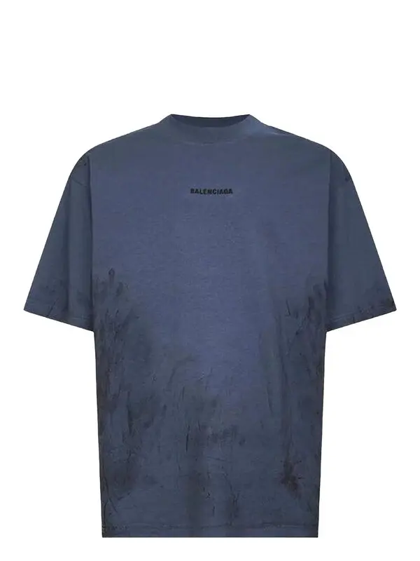 Balenciaga Medium Fit T-shirt - Blue
