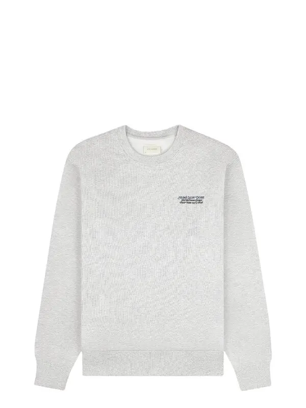 Aimé Leon Dore Monogram Crewneck Sweatshirt - Grey