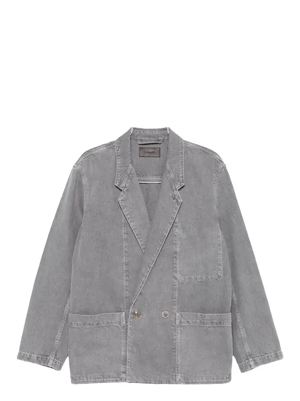 LEMAIRE Workwear Blazer Coat - Purple