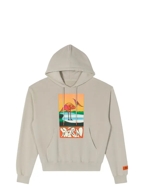 Heron Preston Abstract Hoodie - Grey