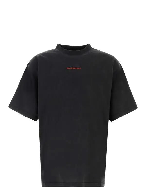 Balenciaga Medium Fit T-shirt - Black
