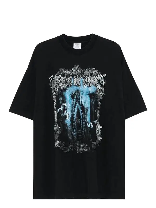 Vetements Butterfly Oversized T-shirt - Black